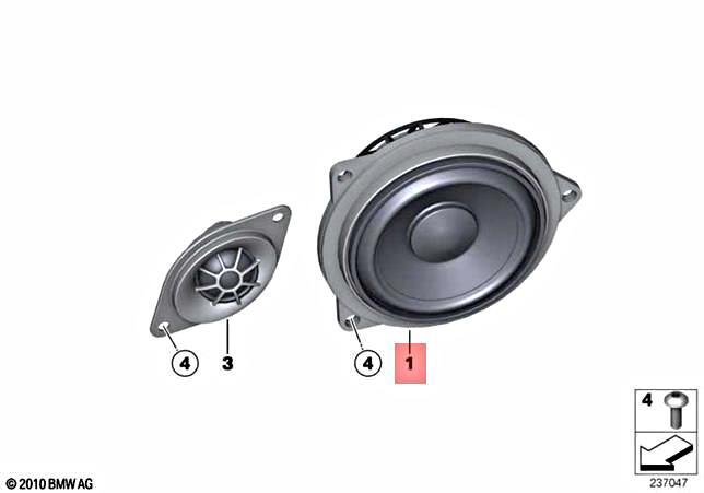 Genuine BMW Speaker 65139368386 | eBay