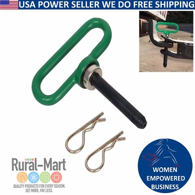 Magnetic Hitch Pin 1/2" Lawn Mower Trailer Hitch Pin LP63768 | eBay