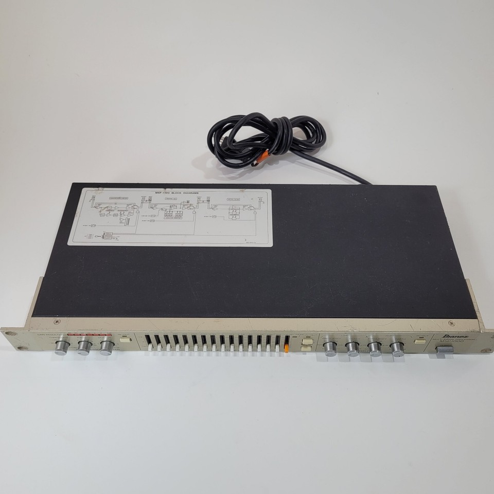 IBANEZ MSP 1000 Multi Signal Processor Compressor/Limiter Octave EQ ...