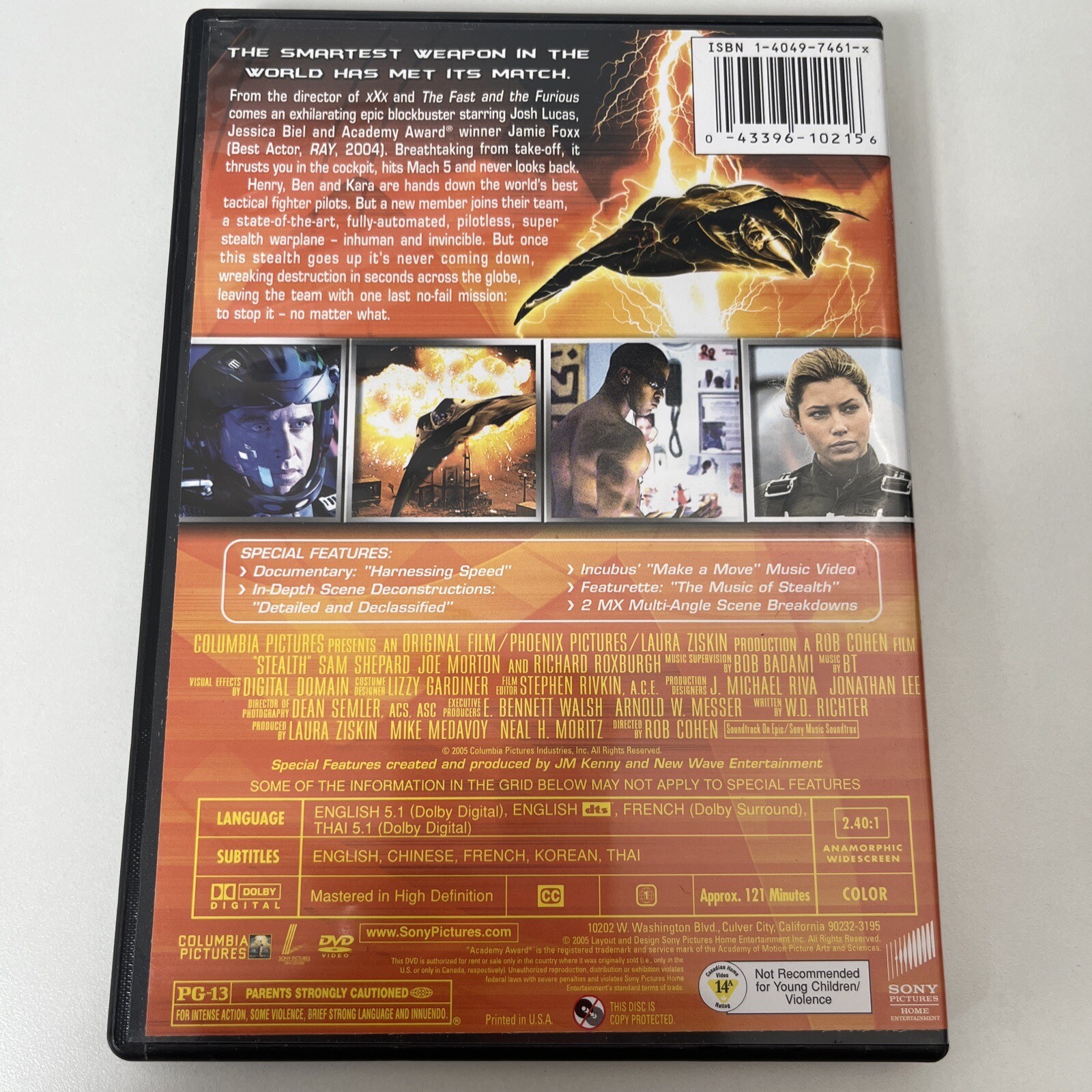 Stealth (DVD, 2005, 2-Disc Set, Widescreen) | eBay