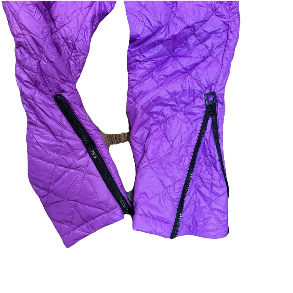 Girls Violet Purple One Piece Snowmobile Snowsuit Insulated Ski Suit ...