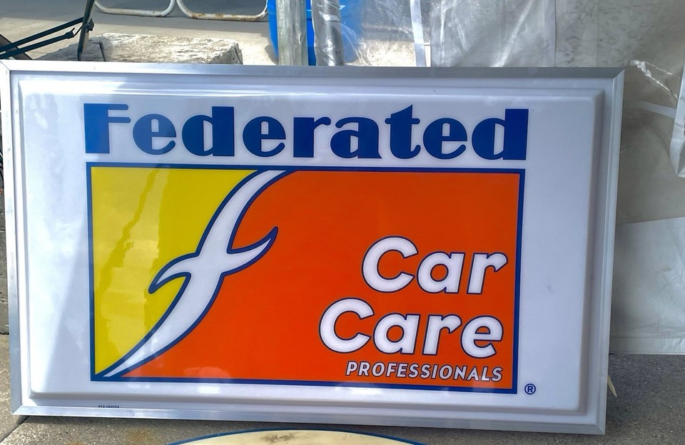 Federated Auto Parts 3‘ x 5‘ storefront sign | eBay