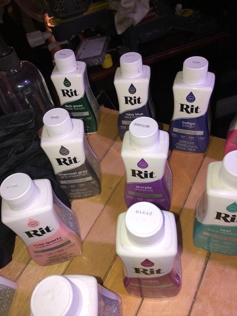 “Rit Dye Bulk Lot – 15 Sealed + 8 Bonus – Cherry, Graphite, Violet ...