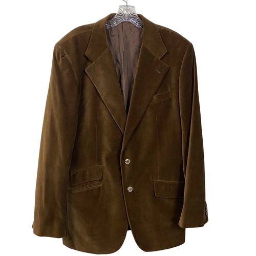 Dragonfly Velvet Blazer 2-Button Sport Coat Brown Punk Goth Jacket Jimi ...