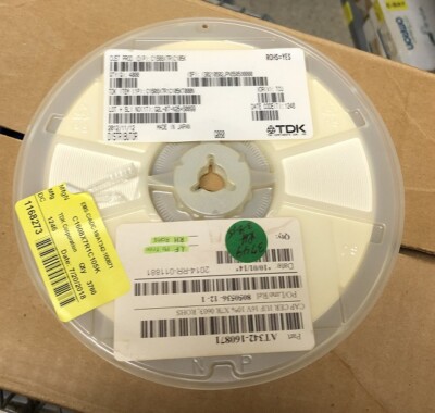 TDK Corporation C1608X7R1C105K Qty of 1350 per Lot CAP CER 1UF 16V 10% ...