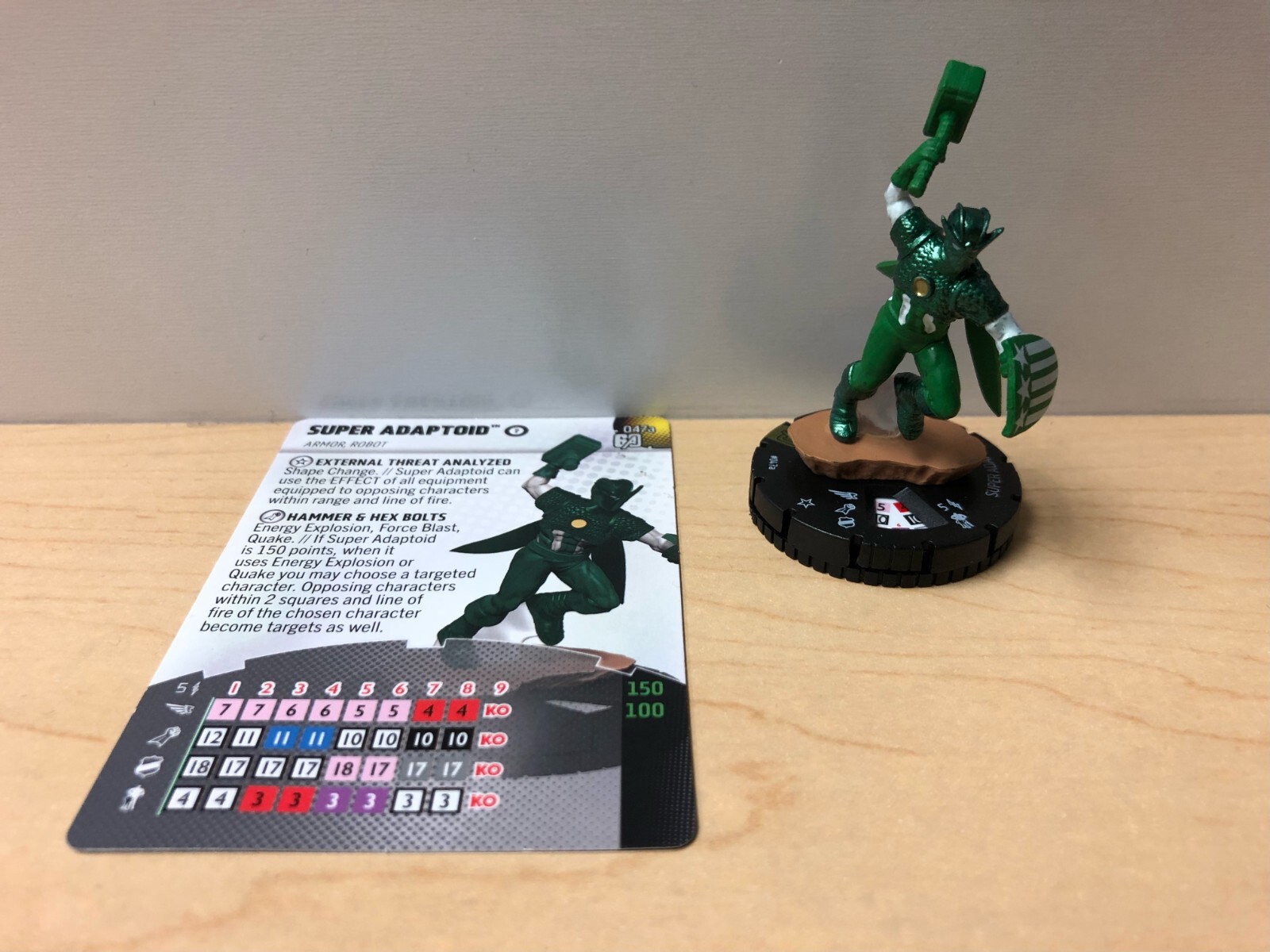 Heroclix Avengers 60th set Super Adaptoid #047A Super Rare | eBay