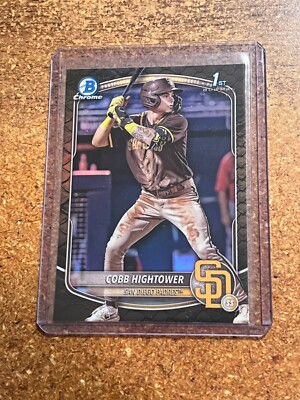 2025 Bowman 1st Bowman Chrome Reptilian Refractor # BCP-104 Cobb ...