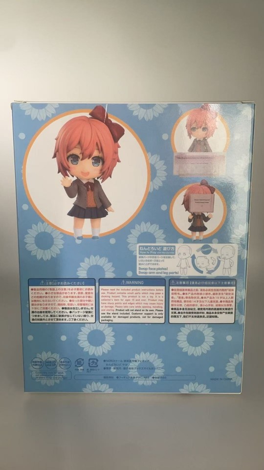 Anime Doki Doki Literature Club! Saori Nendoroid 2250 PVC Doll Model ...