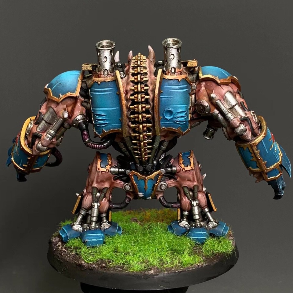 Warhammer 40K Chaos Helbrute Painted - Multi Weapon Loadout Daemon ...