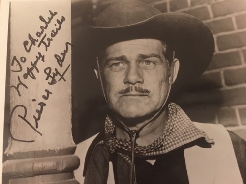 PIERCE LYDEN (WESTERN MOVIE ACTOR) AUTOGRAPH ON BLACK & WHITE PUBLICITY ...