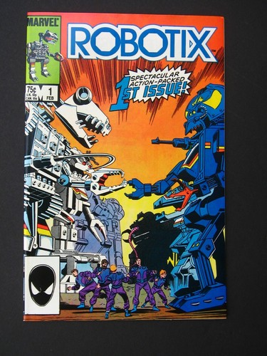 Robotix #1 NM 1986 High Grade Marvel Comic | eBay