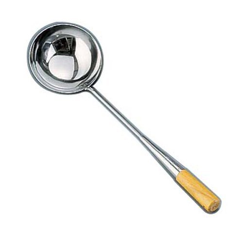 SA18-0 Stainless Professional Chinese style ladle, Large: Kitchen ...