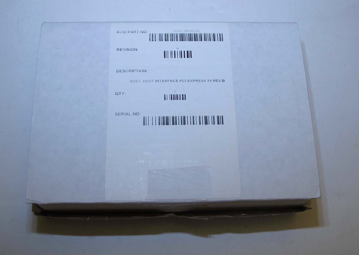 Avid Nitris DX PCIe X4 Host Interface Card 7030-30048-02 Rev a for sale ...