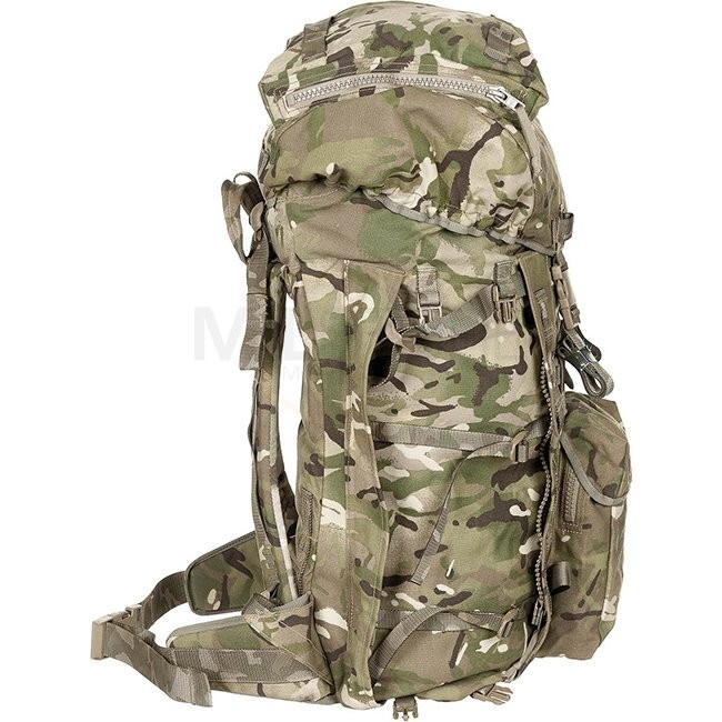 British Army Issue MTP PLCE Long Back Bergen Rucksack Backpack 100L ...