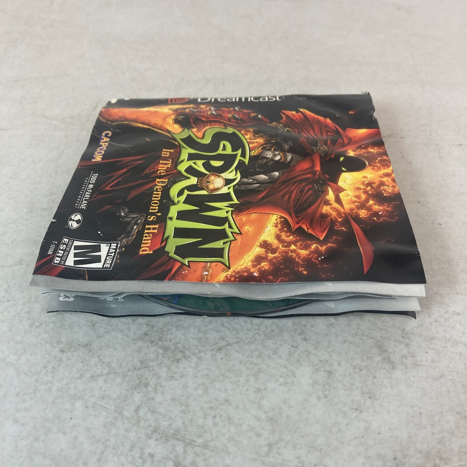 Spawn: In The Demon's Hand Sega Dreamcast 2000 Vintage CD Video Game ...