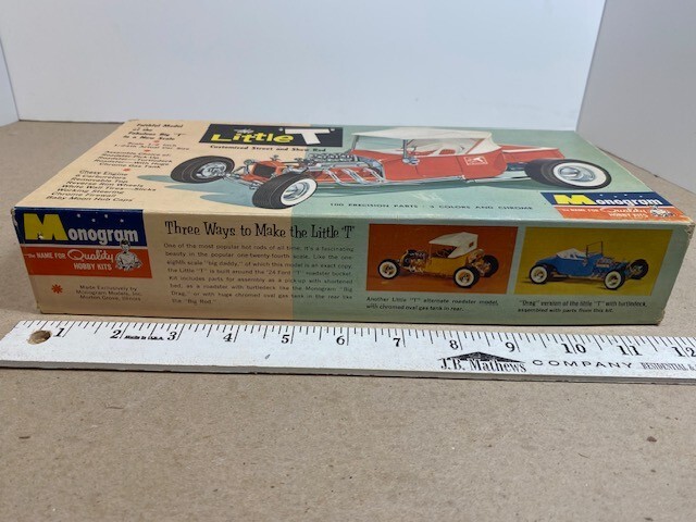 VINTAGE!! RARE!! Monogram The Little “T” Model Kit 1/24 Kit#PC92-149 ...