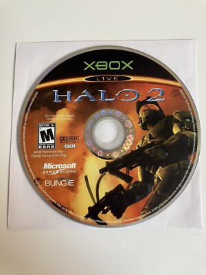 Halo 2 Xbox Live - Microsoft Original Xbox DISC ONLY Untested ...
