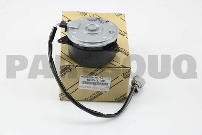 163630D160 Genuine Toyota MOTOR, COOLING FAN 16363-0D160 | eBay.de