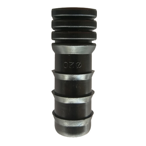 19mm / 19 mm Poly Pipe End Plug Fitting Garden/Irrigation- Pack of 20 ...