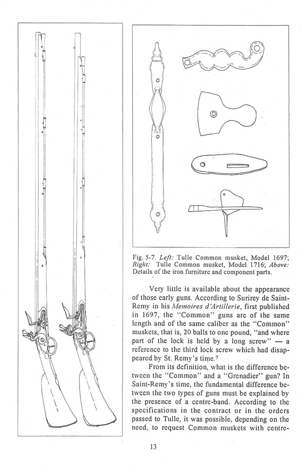 The Fusil de Tulle in New France, 1691-1741 Booklet French Naval Musket ...