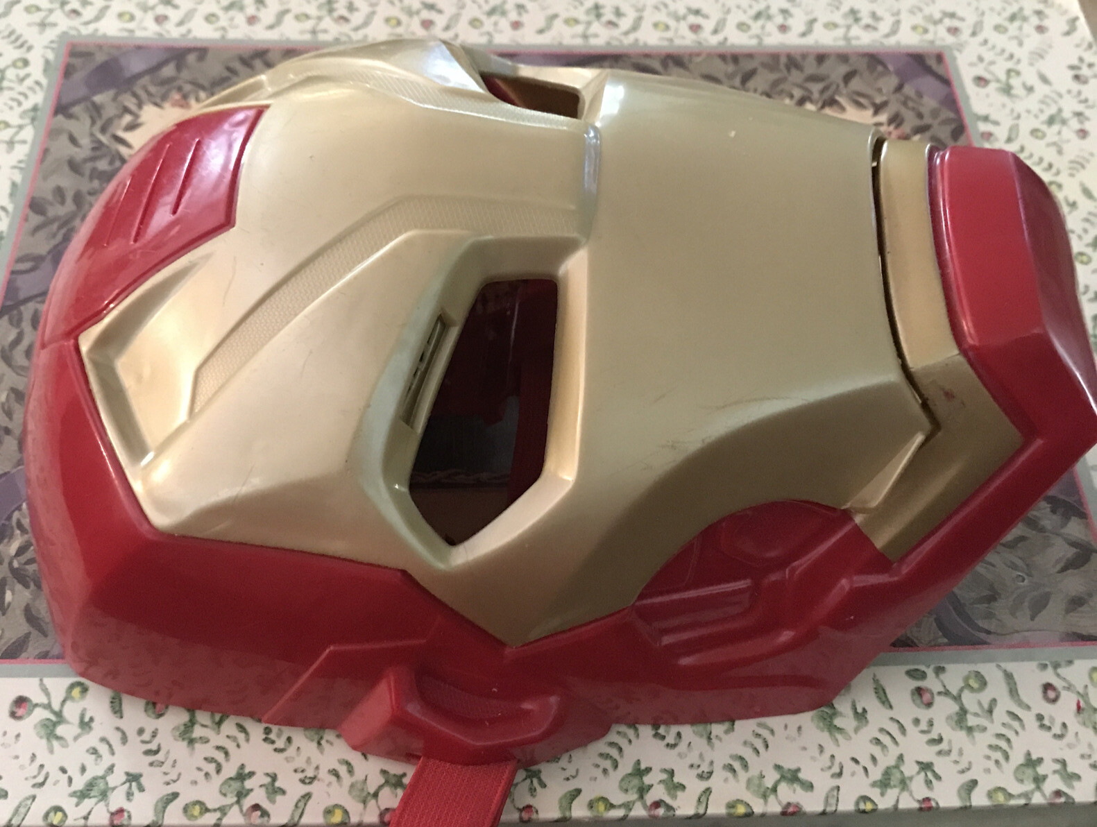 Marvel Iron Man Mask Costume Open-Up Cosplay Dress Up Halloween ...