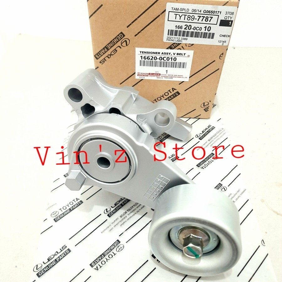 Genuine Toyota Hilux Petrol V-Belt Tensioner 2004-2015 16620-0C010 ...
