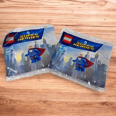 2 x LEGO 30614 Super Heroes DC Comics Lex Luther Minifigure | eBay ...