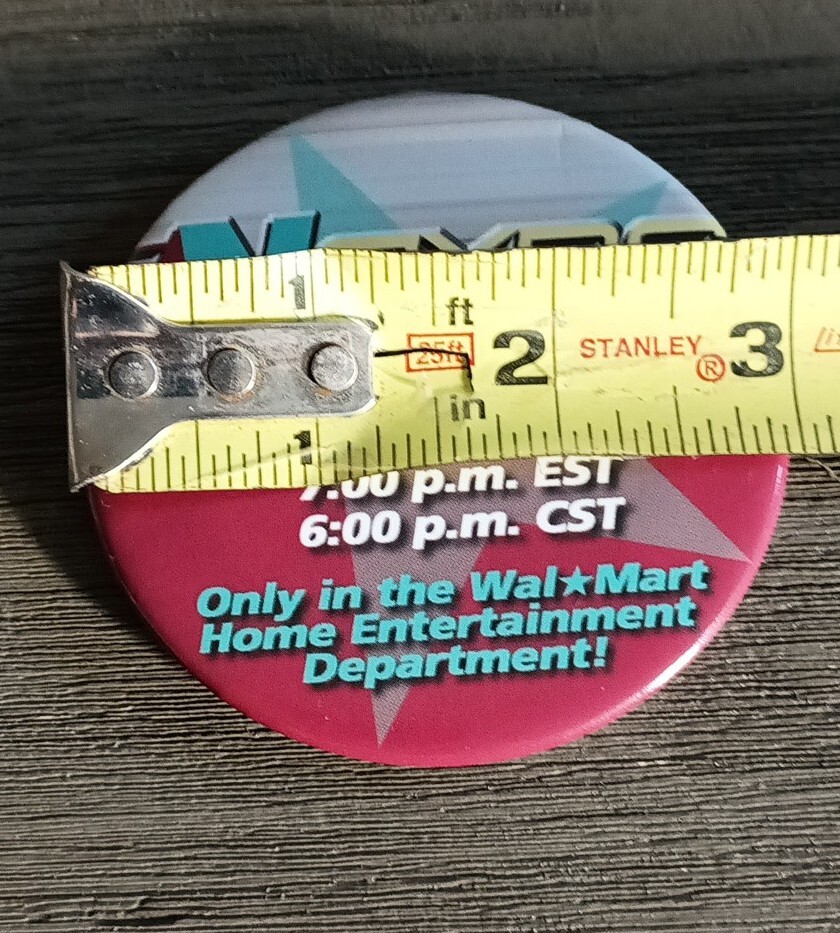 NSYNC CUTS LOOSE Vintage Rare Button Pinback Collectable Large Walmart ...
