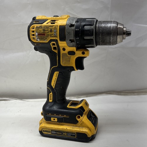Dewalt 1/2" (13mm) Cordless Drill Driver DCD791 W/20V MAX XR Lithium ...