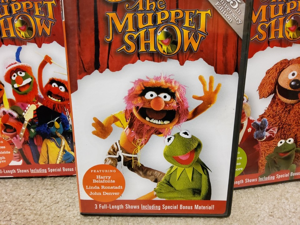 Set of 4 Best of The Muppet Show 25th Anniversary Special DVDs Various ...
