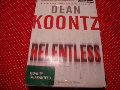 Audiobook "Relentless" By Dean Koontz ~ Unabridged Novel 8 CDs/9.25 hrs ...