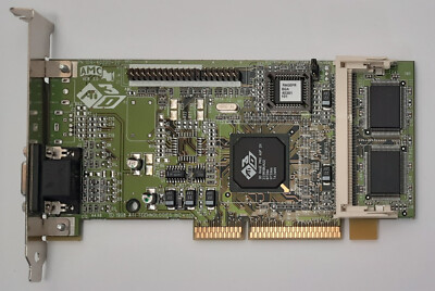 ATI XPERT@Work AGP Grafikkarte (ATI 3D Rage Pro Turbo, 4MB, retro, 1998 ...