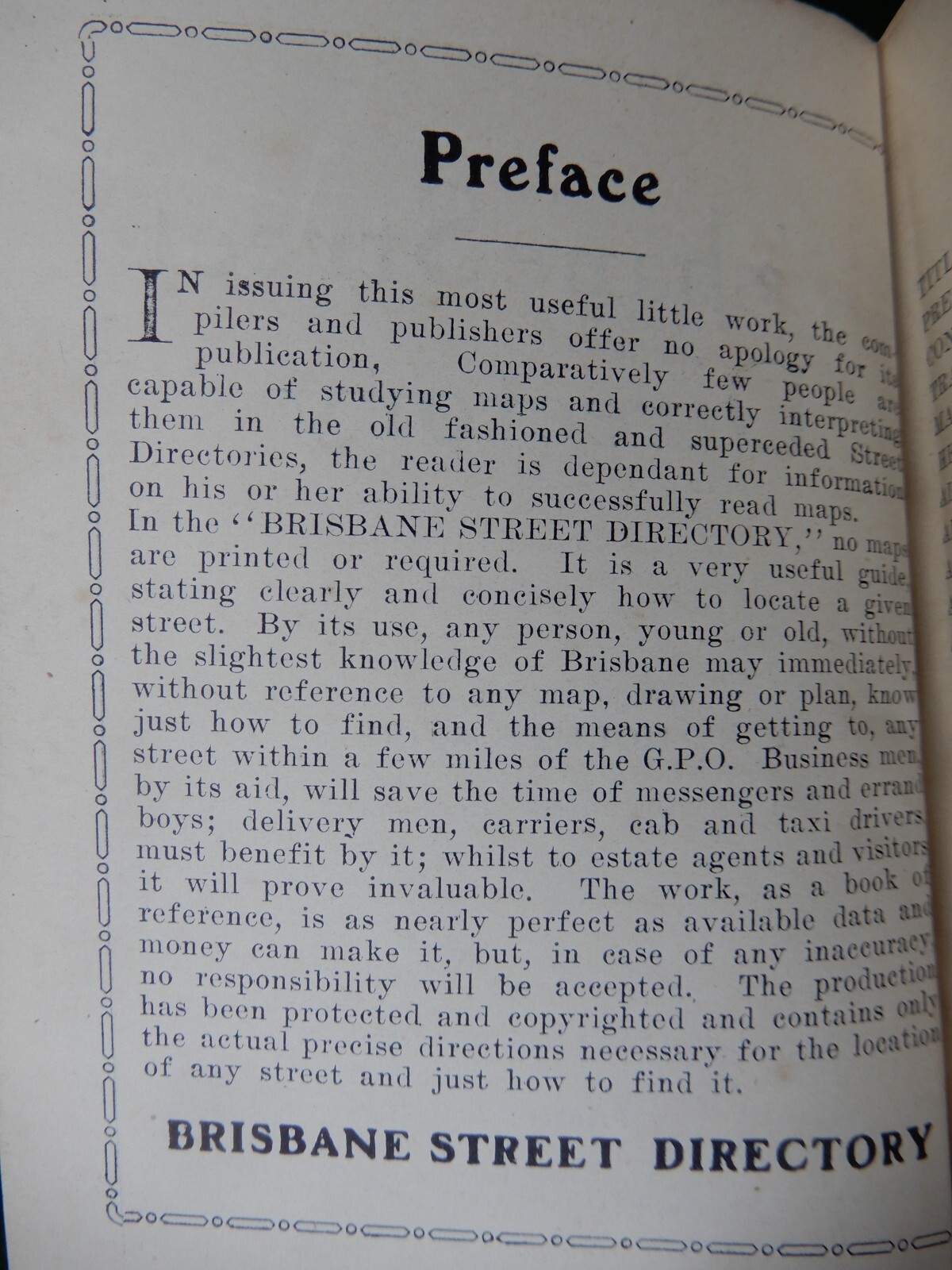 Brisbane Street Directory 1930s | eBay