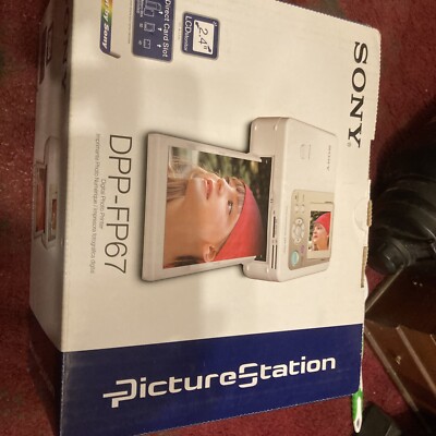 SONY PICTURE STATION DIGITAL PHOTO PRINTER USB HDMI DPP-FP67 USED | eBay