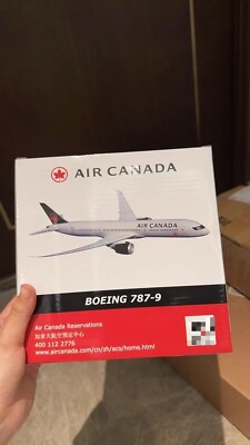 New Air Canada Boeing 787-9 Alloy Airplane Model 18cm 1:400 | eBay