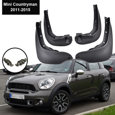 4pcs For Mini Countryman R60 2011-2015 Rear Front Mud Flaps Mudguards ...