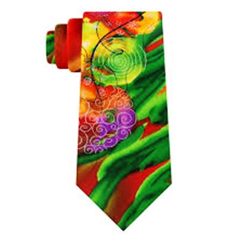 NWT Jerry Garcia Mens Designer Fashion Party Holiday Tie Abstract ...