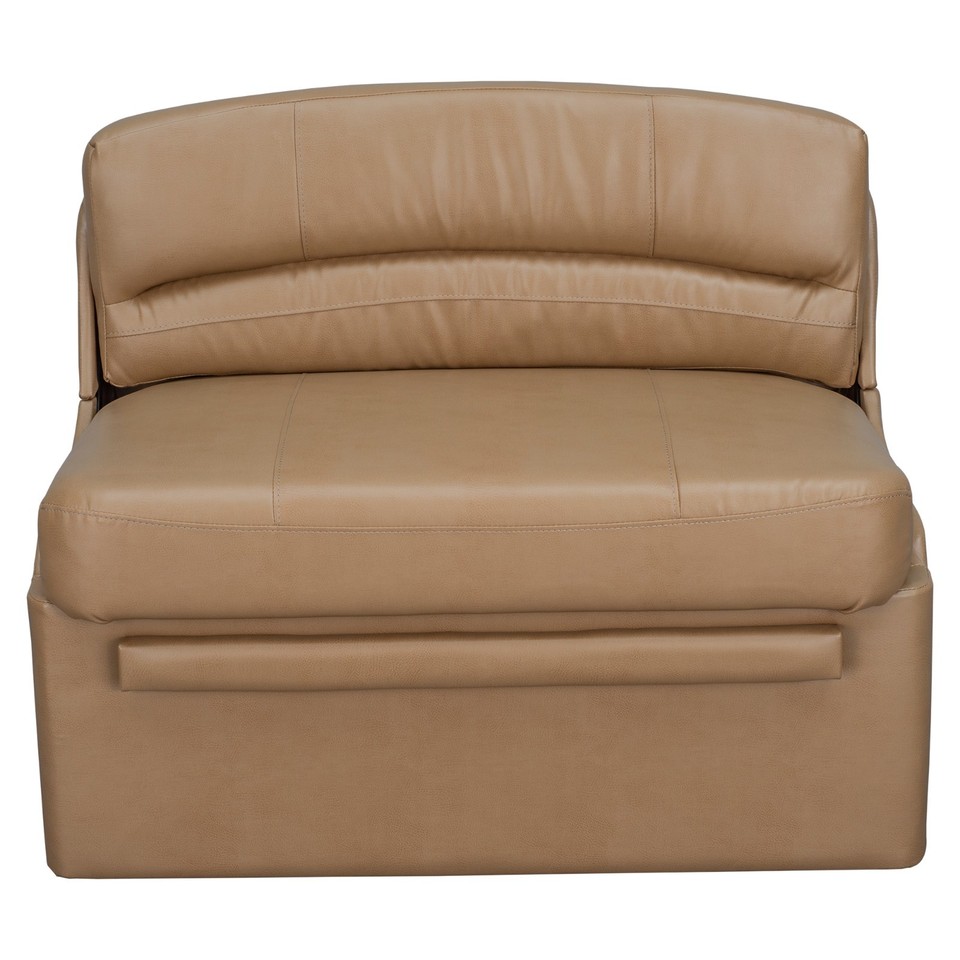 RV RecPro 44" Toffee Dinette Booth Seats With Storage Converts To Bed ...