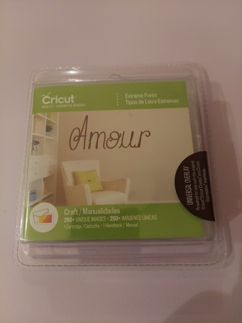 Cricut Extreme Fonts Cartridge - Includes Digital Version Provo Craft ...