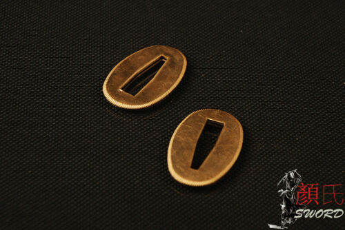 Brass Seppa Spacer Pad 2 Pieces For Samurai Sword Japanese Katana ...