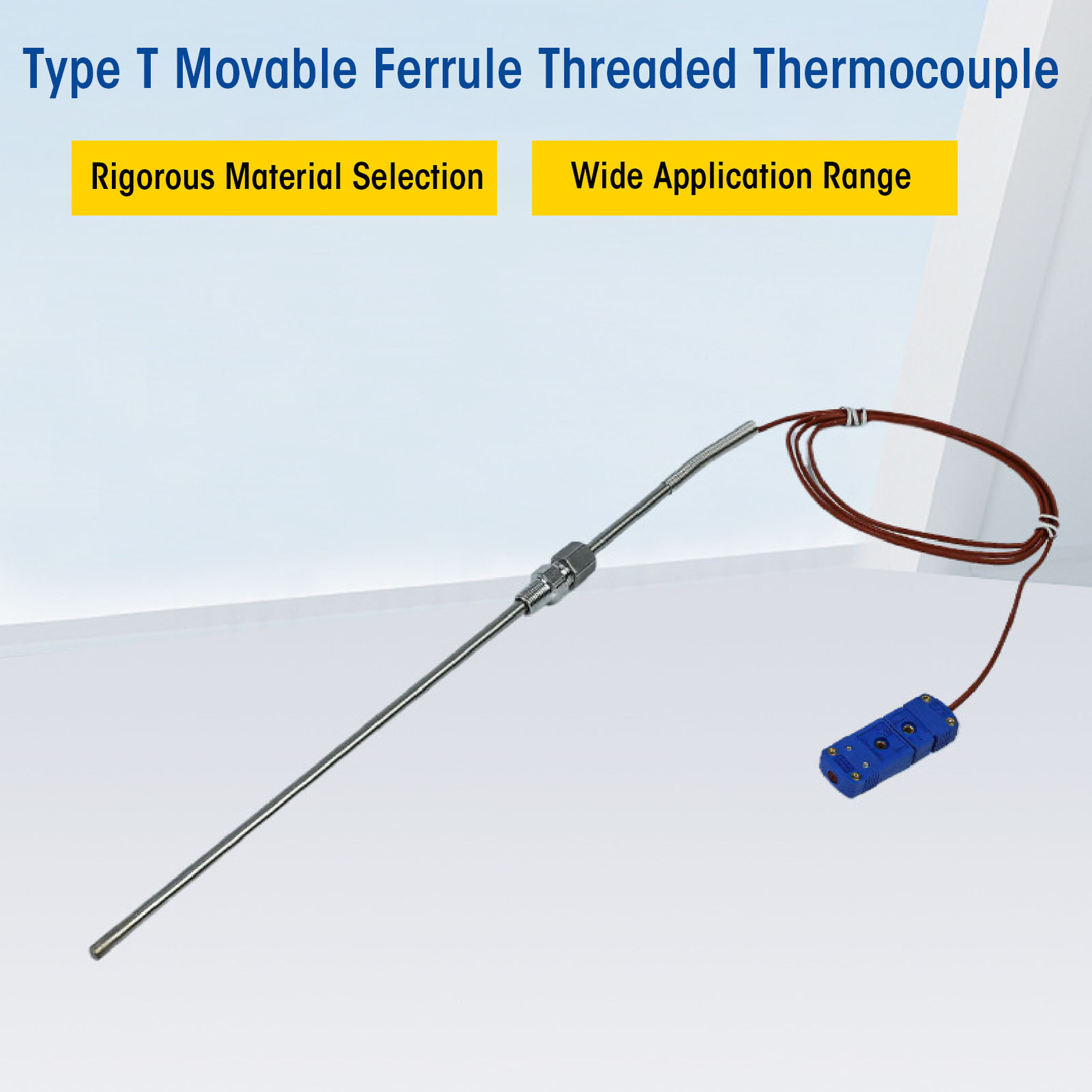 200℃‑350℃ NTC Temperature Sensor 1/8in Thermocouple Temperature Probe ...