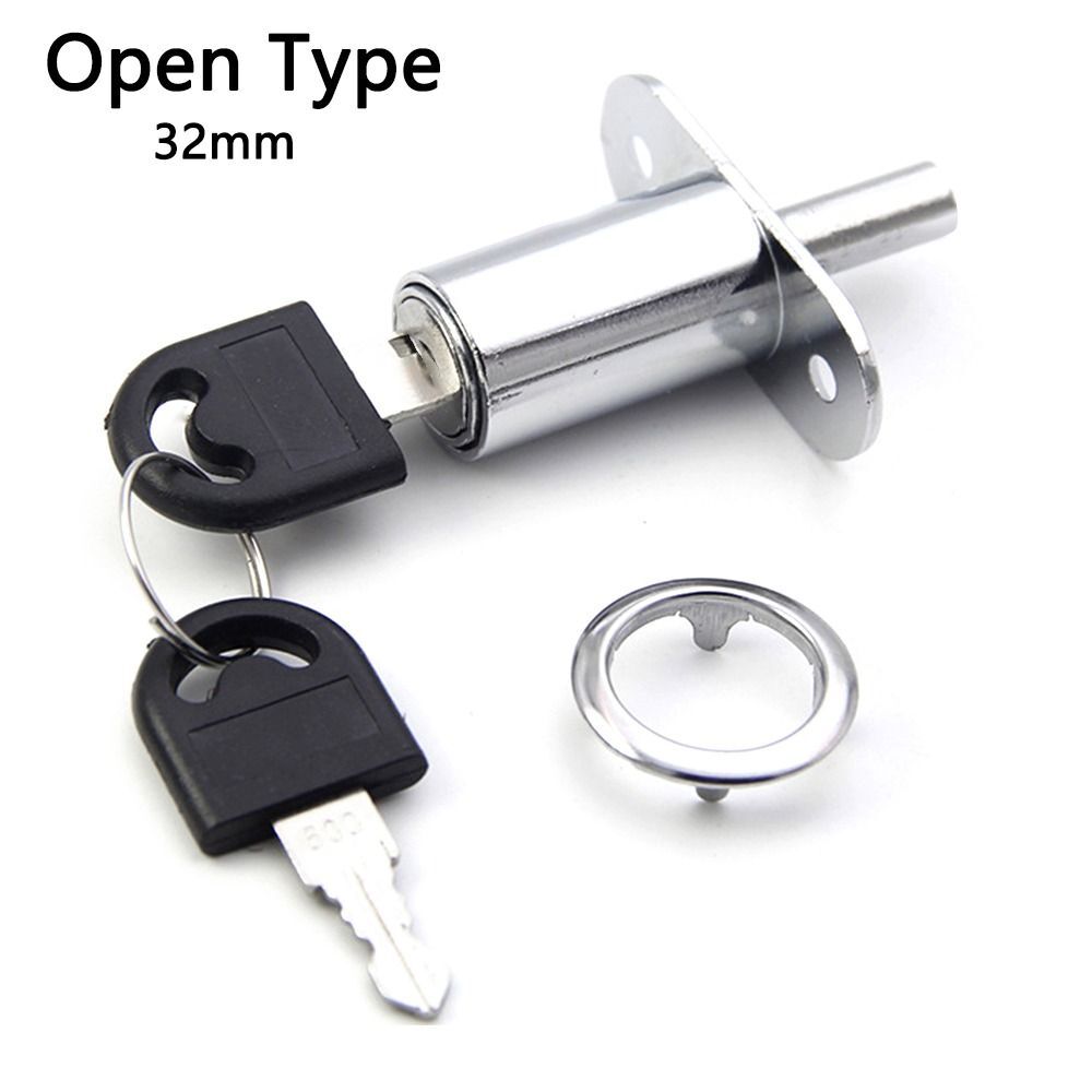 with Key Tongue Door Bolt Latch 23/32mm Cabinet Lock Sliding Door | eBay