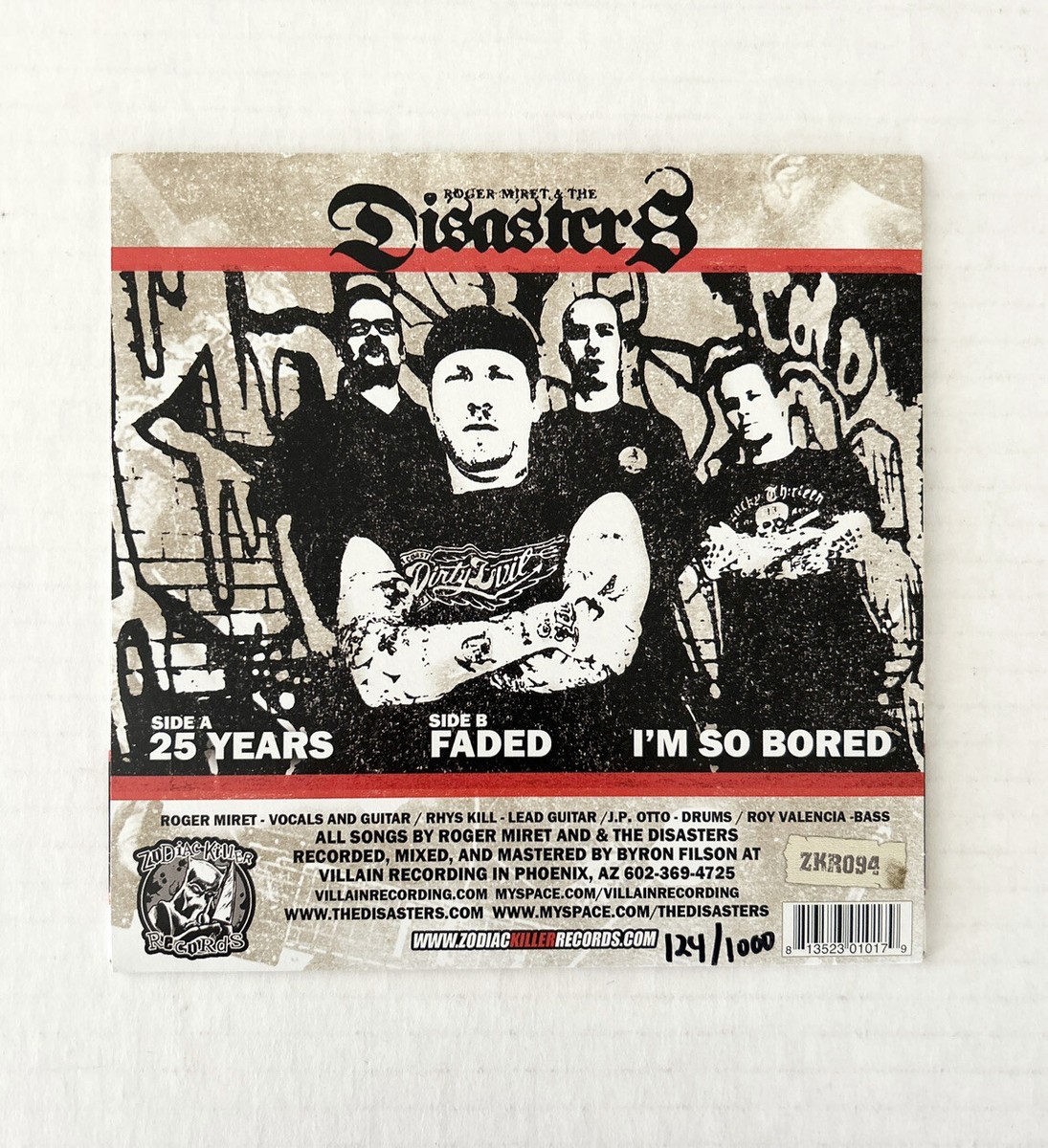 Roger Miret And The Disasters Roger Miret And The Disasters My Riot