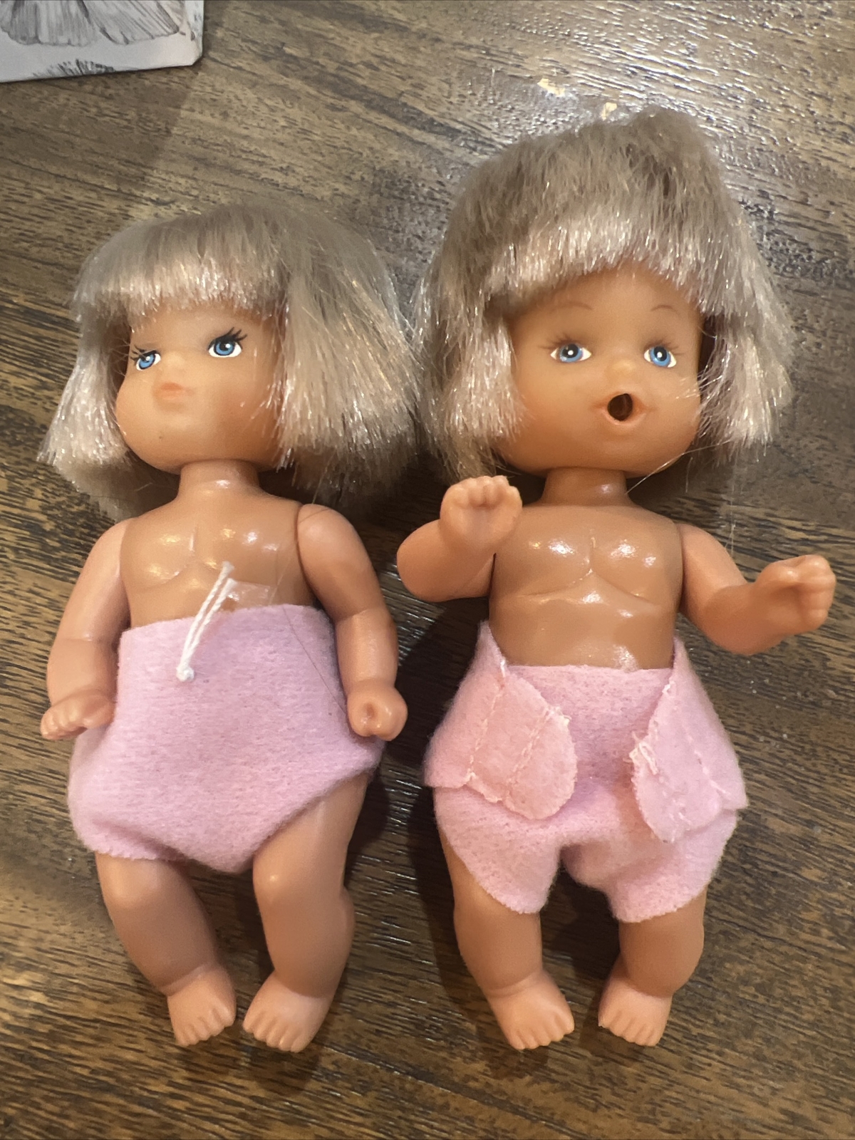 Vintage SIMBA brand Miniature Baby Dolls 4” Set Of 2 | eBay