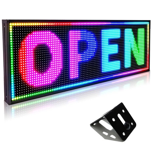 P10 Outdoor Full Color LED Signs WIFI Control with High Brightness ...