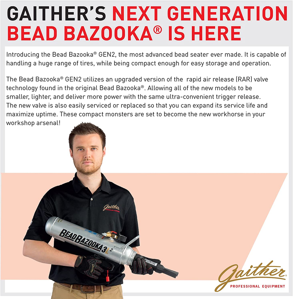 Gaither Handheld Bead Bazooka - 2Nd Generation, Bead Seater Tool with ...
