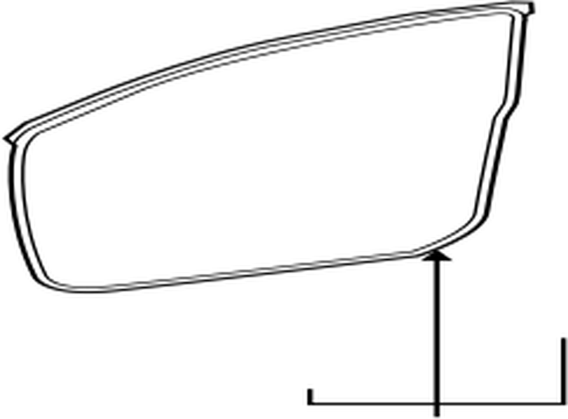 67862-0C030 Toyota Weatherstrip, front door, lh 678620C030, New Genuine ...