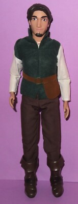 Disney Store Flynn Rider Eugene Tangled Ever After Series Doll Prince ...