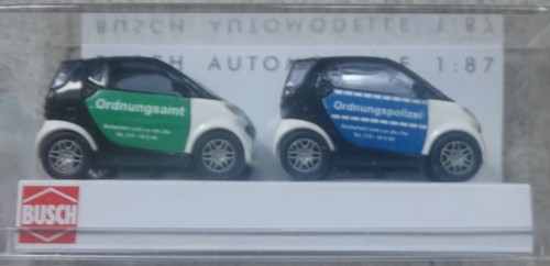 BUSCH (Spur H0) 48982 PKW 2 Smart Fortwo + OVP - unbenutzt | eBay.de
