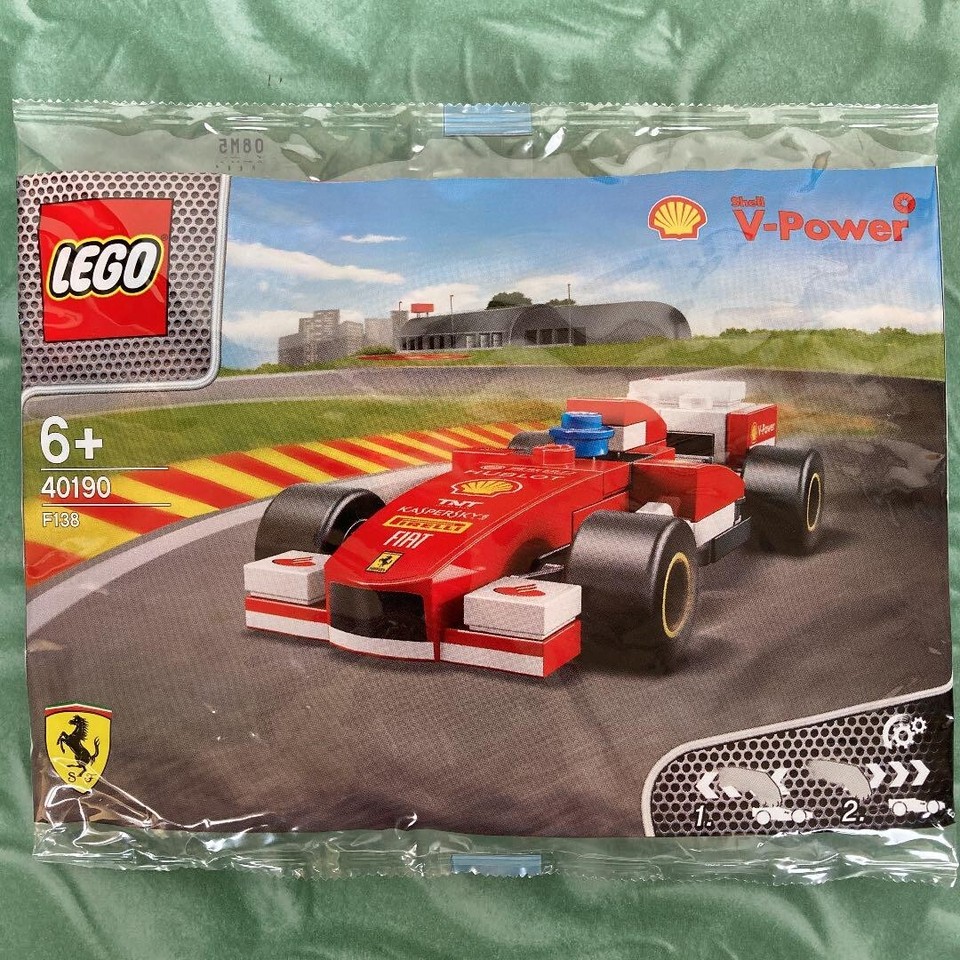 LEGO Shell Ferrari Complete 7 Set 40190 40191 40192 40193 40194 40195 ...